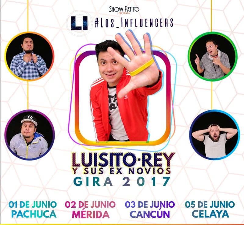 “Luisito Rey y sus ex novios” en Mérida - Plan b